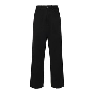 Maison Margiela Wide Pantalons - Homme - Pantalons - Noir - Taille: XL