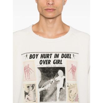 Enfants Riches Deprimes Worwh Sweatshirt - White