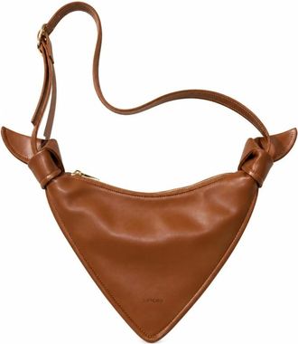Themoir&egrave; Sac port&eacute; &eacute;paule Saffo Petit Mod&egrave;le - Femme - Sacs - Brun - Taille: ONE Size