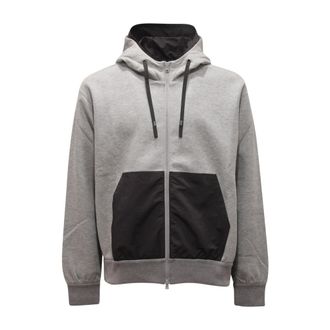 Herno Zip-Sweatshirt mit durchgehendem Rei&szlig;verschluss - - Sweatshirts & Hoodies - Herren - Grau - M