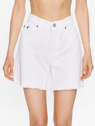 Joop Jeansshorts 30037419 Wei&szlig; Relaxed Fit