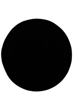 Novel Webteppich Uni, Schwarz, Textil, Uni, rund, Oeko-Tex Standard 100, pflegeleicht, Teppiche & B&ouml;den, Teppiche, Runde Teppiche