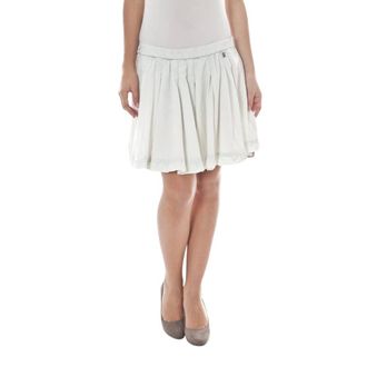 John Galliano Femme, Jupes, Blanc, Taille: 44 FR Short Skirt