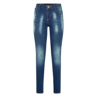 Philipp Plein Femme, Jeans, Bleu, Taille: W30 Jeans skinny