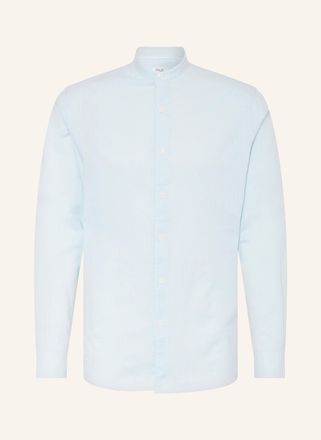 Paul Paul Hemd Comfort Fit Mit Leinen gruen