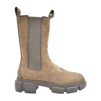 Copenhagen Geschn&uuml;rte braune Chelsea Boots - - Shoes - Damen - Braun - 36 EU