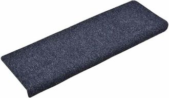 vidaXL Stufenmatten Selbstklebend 30 Stk. Blau 65x21x4 cm - Vidaxl