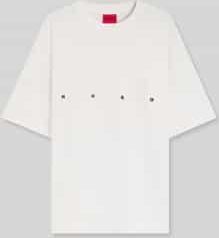 HUGO BOSS Oversize T-Shirt mit R&uuml;cken-Print Modell DARISO
