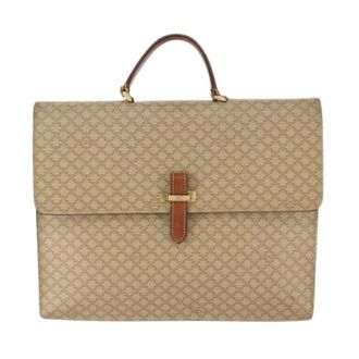 Celine Sac bandouli&egrave;re en plastique doccasion - Femme - Pre-owned - Beige - Taille: ONE Size