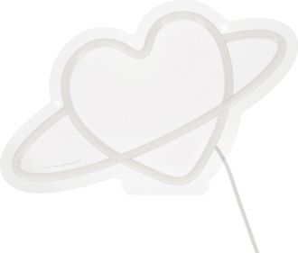 Legami Legami - Leuchttafel mit Neon-Effekt, Innendekoration, Thema Saturn, 27 x 17.5 x 8 cm