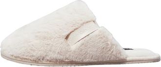 Calvin Klein Jeans Femme Hotel Slipper Fur After Glow YW0YW01593 Chaussons dintérieur, Beige (Triple Eggshell), 36 EU
