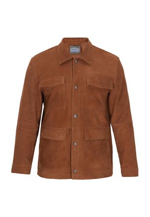Dreimaster Dreimaster Jacke M&auml;nner Cognac