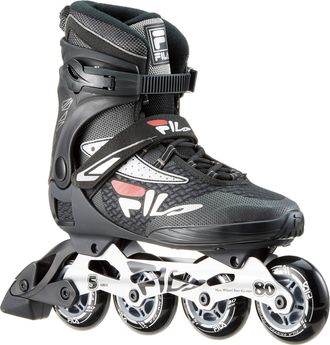 Fila SKATES 010619100 Legacy PRO 80 Inline Skate Herren Blck/SILV/RED Größe 42.5
