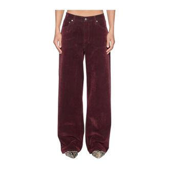 Ksubi Jean taille basse - Femme - Jeans - Rouge - Taille: W28