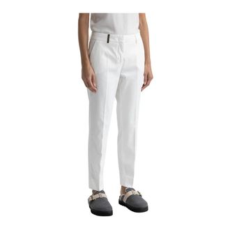 PESERICO Iconic 4718 Hose - - Trousers - Damen - Wei&szlig; - XL