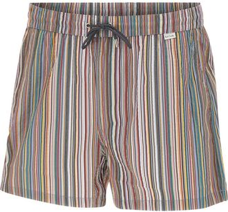 Paul Smith Homme, Maillots de bain, Multicolore, Taille: XL Jacquard Signature Swim Shorts