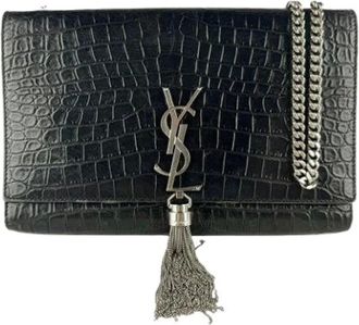 Saint Laurent Sac port&eacute; &eacute;paule Pre-owned - Femme - Pre-owned - Noir - Taille: ONE Size