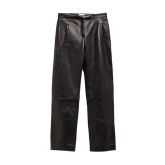 Khaite Femme, Pantalons, Noir, Taille: 36 FR Miles Pant 200