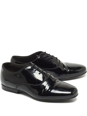 Lanvin Oxford-Schuhe mit Schn&uuml;rung - Schwarz