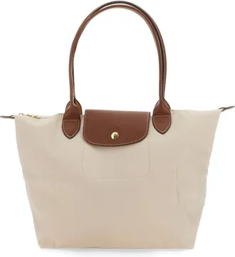 Longchamp Le Pliage Shoulder Bag - White