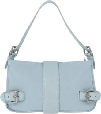 Bottega Veneta Sac bandouli&egrave;re vintage Pre-owned - Femme - Pre-owned - Bleu - Taille: ONE Size