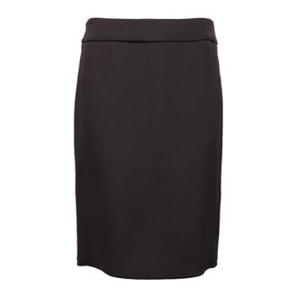 Armani Dunkelgraue Seidenrockkollektion - - Skirts - Damen - Grau - S