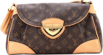 Louis Vuitton Beverly Handbag Monogram Canvas MM shoulder bag - Marron