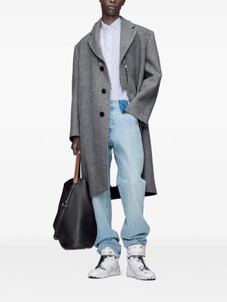 Maison Margiela Foldable Collar Coat - Gray