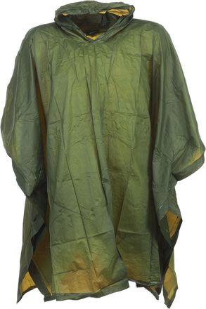 Highlander Herren Regenponcho Regenponcho, olivgrün, one Size, WJ012