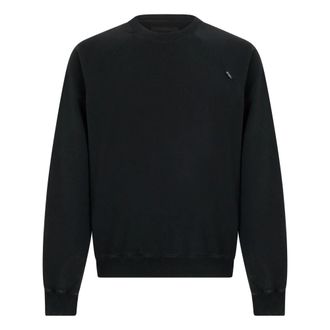 Prada Baumwoll-Sweatshirt mit Rundhalsausschnitt - - Sweatshirts & Hoodies - Herren - Schwarzk - L