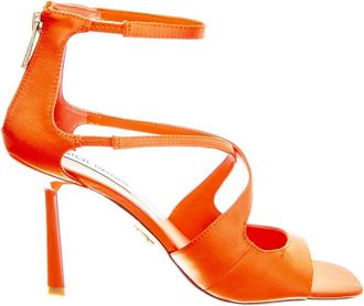 Steve Madden Femme, Chaussures, Orange, Taille: 38 EU Sandales &agrave; talons hauts