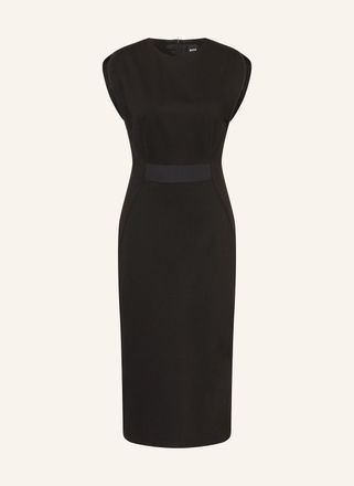 HUGO BOSS Etuikleid Detira Aus Jersey schwarz