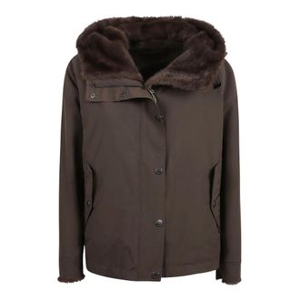 Max Mara Zanna Jacket - Femme - Vestes - Brun - Taille: 34 FR