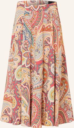 Etro Etro Faltenrock rot