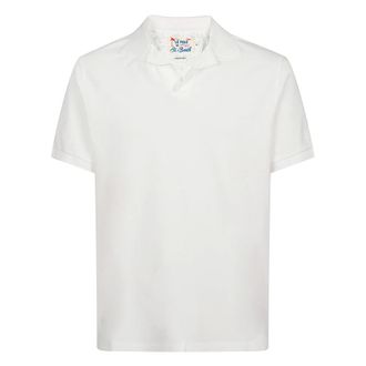 MC2 Saint Barth Homme, Tops, Blanc, Taille: L Polo Chemises