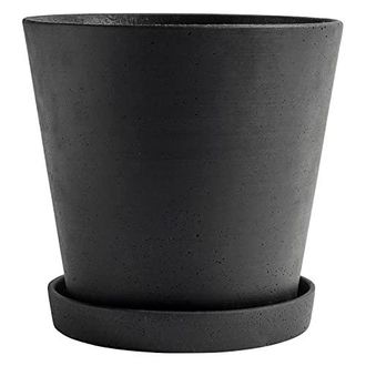 HAY Hay 503633 Pflanztopf mit Untersetzer, Keramik, XXL