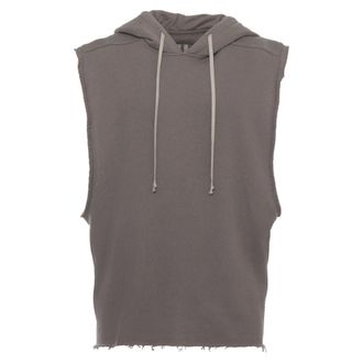 Rick Owens Homme, Sweatshirts et sweats &agrave; capuche, Gris, Taille: S Rick Owens Sweaters Grey