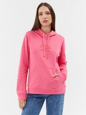 Columbia Sweatshirt Trek Graphic Hoodie Rot Regular Fit
