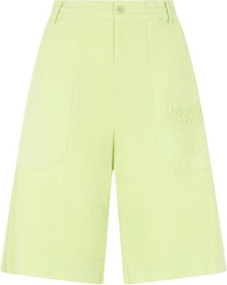 Moschino Homme, Shorts, Jaune, Taille: S Short jaune clair, coupe ample et confortable