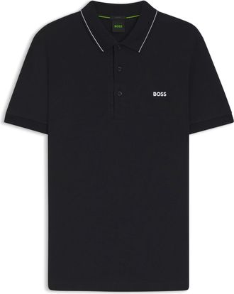 BOSS Herren Paule 4 Polo, Dark Blue402, 3XL EU