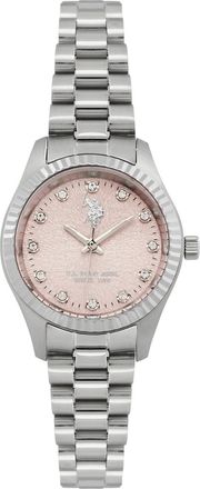 U.S.Polo Association Uhr U.S. Polo Assn. Grace USP8495PK Silberfarben
