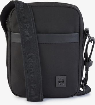 Eden Park Besace Rectangulaire Unie Noir Old Ref He