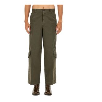 Dries Van Noten Homme, Pantalons, Vert, Taille: L Paxford Pants