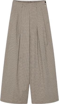 Pomandere Femme, Pantalons, Beige, Taille: 38 FR 7204 Pantalon large