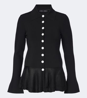 Proenza Schouler Cardigan Martina &agrave; volants