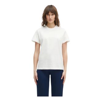 Yohji Yamamoto Tee Manches Courtes Regular - Femme - Tops - Blanc - Taille: 36 FR