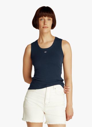 Tommy Hilfiger Top c&ocirc;tel&eacute; en coton