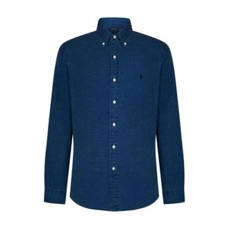 Ralph Lauren Herren, Shirts, Blau, MGr&ouml;&szlig;e