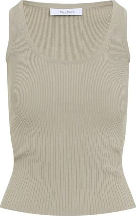 Max Mara Femme, Tops, Gris, Taille: 40 FR Ghiro Knit Tank Top