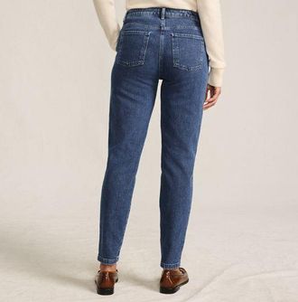 Lands End Slim Fit Jeans High Waist, Damen, Größe:36 regular, Blau, Baumwolle/Baumwoll-Mischung, by Lands End